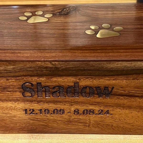 PERSONALIZED Wooden Urn for Adult Male Female Ashes Cremations Urn ...