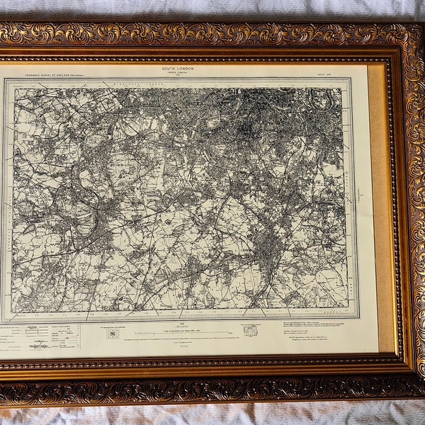 A5(14.8 X 21 Cm) Ornate Dahlia Style Gold Picture Frame Photo Frames ...