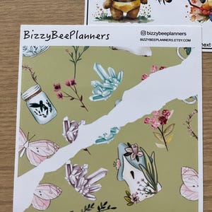 Fall Cows Standard Vertical Weekly Kit Vertical Planner Sticker Kit Cow ...