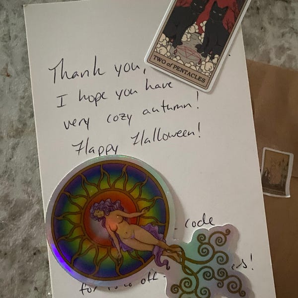 Rainbow Lilith Fair Inspired 4 Inch Holographic Sticker - Etsy