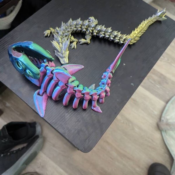 Flexi Print-in-place Fish STL File for 3D Printing Active - Etsy UK