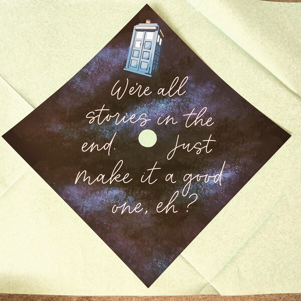 ASL Printed Graduation Cap Topper / Sign Language Custom Grad Cap ...