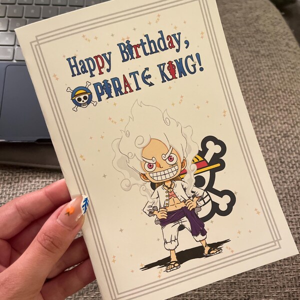 GOJO SATORU Jujutsu Kaisen anime Themed Birthday Greeting Card - Etsy