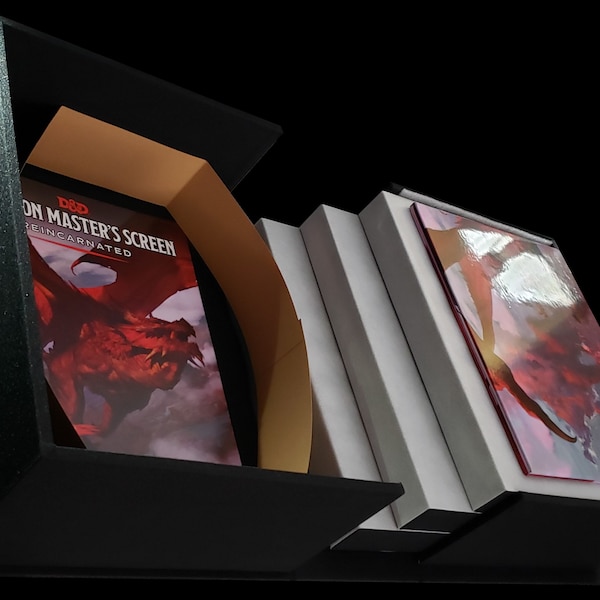 Clamshell Integrated Box & File Folder (US Letter/a4), a Handmade ...