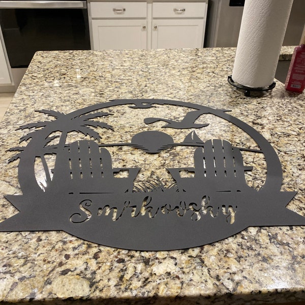 Custom Beach Decor, Nautical Decor, Lake House Decor, Summer Beach ...