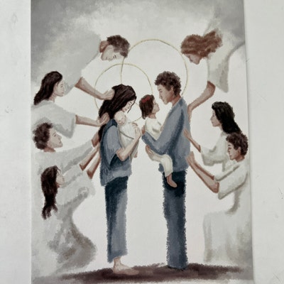 Heavenly Help Print, LDS Family, LDS Artwork, LDS, Familes Can Be ...