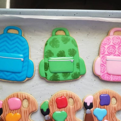 Backpack or Back Pack Cookie Cutter and Fondant Cutter and - Etsy