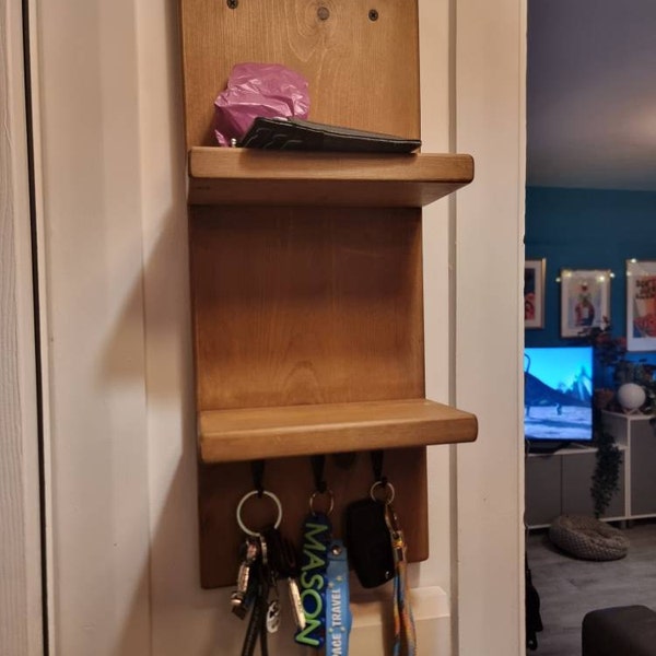 Rustic Floating Shelf, Scaffold Board Shelves, Rustic Shelving ...