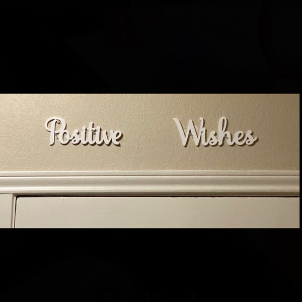 Custom Words for Wall, Wood Words, Custom Word Signs, Wooden Word ...