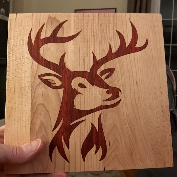 Carbide Create Stag Deer Inlay Files and SVG - Etsy