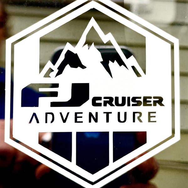 FJ Cruiser Adventure Window Sticker Decal - Etsy
