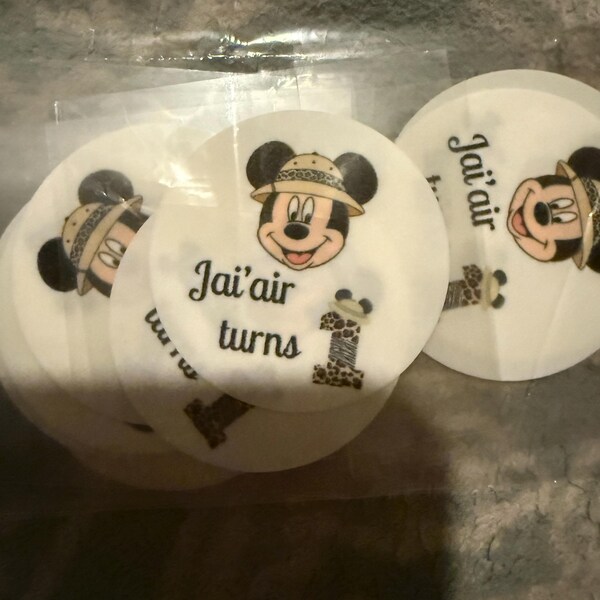 Custom Edible Images Oreo Cupcake Toppers Drink Toppers 1" 2" - Etsy