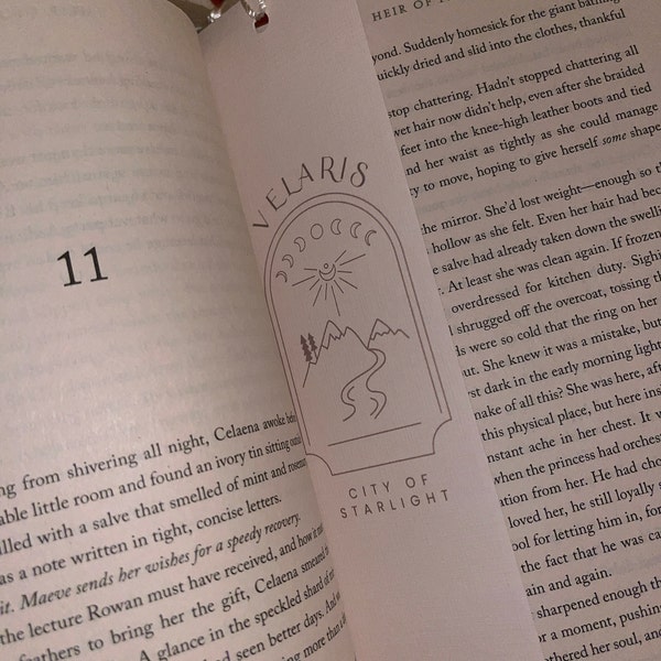Velaris Bookmark | Night Court Bookmark | Fantasy Bookmark | Rhysand ...