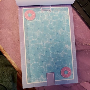 Swimming Pool Aesthetic Cute Memo Notepad - Etsy