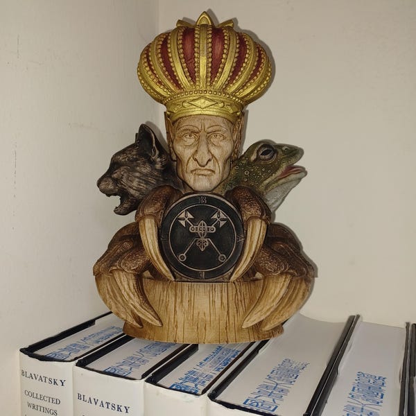 Bael, Baal God, Demon Statue, Altar Statue, Satan Statue Goetia ...