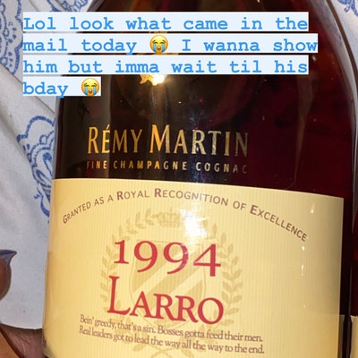 Birthday Custom Label, 1738 Cognac Custom Label, Personalized Cognac ...