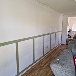 Tongue and Groove Style V Groove Wall Panelling Pack 9mm Thick Medite ...