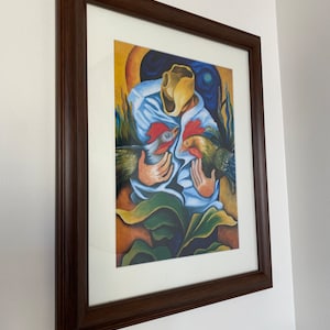 Coffee Pilon Painting. Art Print. Available on Stretched - Etsy