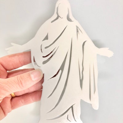 Christus Cut File Jesus Christ Template Digital Download SVG, Vector ...