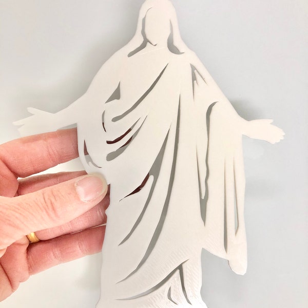 Christus Cut File - Jesus Christ Template - Digital Download - SVG ...