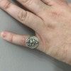 Sephiroth Kabbalah Tree of Life Handmade 3D Ring Solid Sterling Silver ...