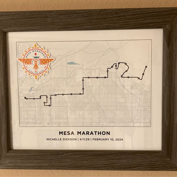 Eugene Marathon Course Map | Personalized Eugene Marathon Route Map ...