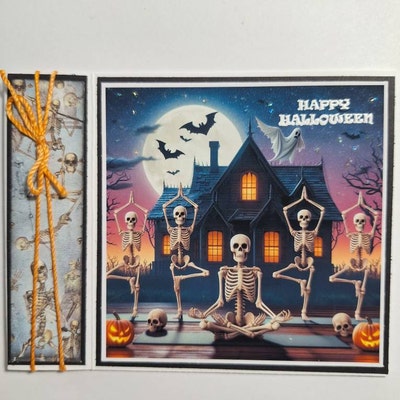 DIY Halloween Card Kit, Spooky Card, Handmade Cards, Spooky Halloween ...