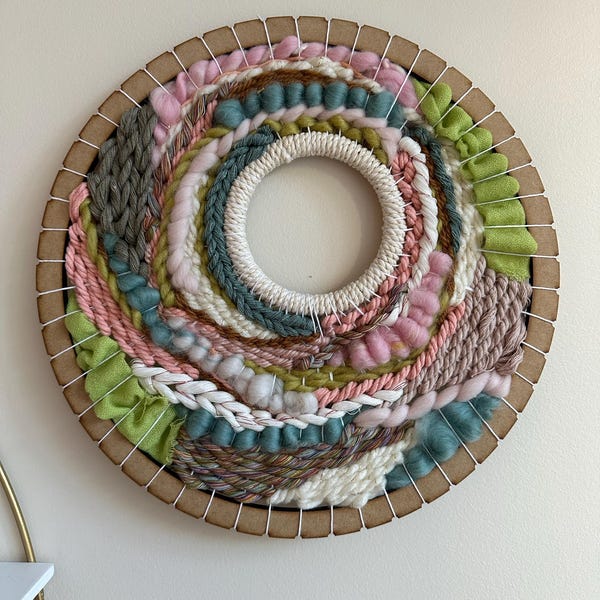 Circular Loom Kit - Weaving - Large Sand and Sun - Etsy