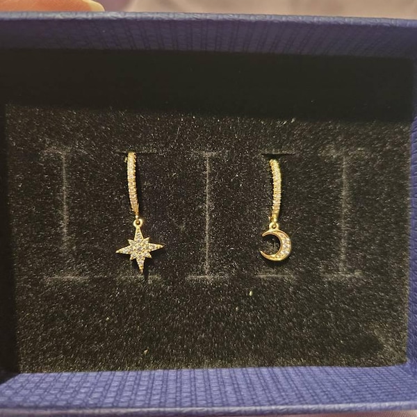 Everyday Gold Hoops, Straight Post Barbell Hoops, Everyday Gold ...