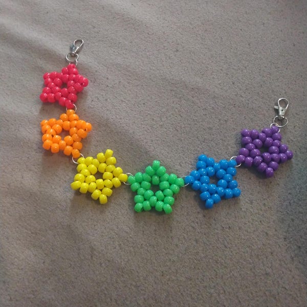 Kandi Star Belt Chain - Etsy