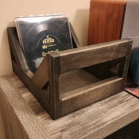 7-inch Record Storage Crate - Etsy UK