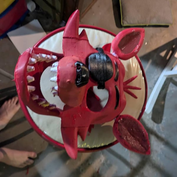 Mangle Mask DIGITAL File for 3D Printing (FNAF / Five Nights at Freddy ...