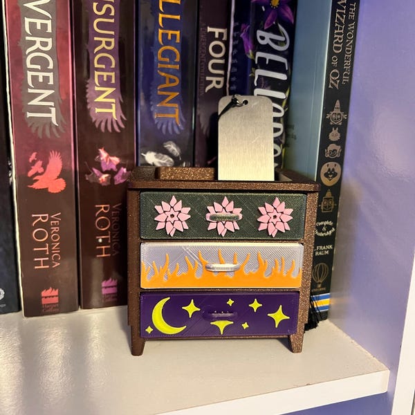 Acotar Inspired Book Nook Fantasy Books Bat Boys Reading Gifts Fantasy ...