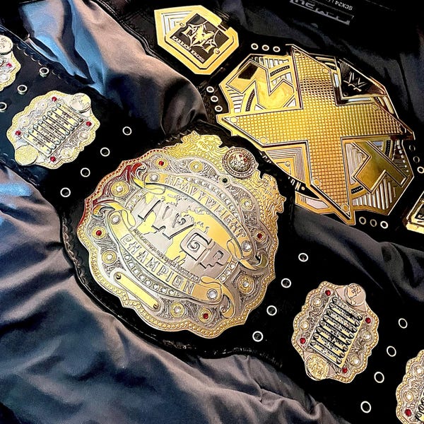 UFC Fighting Legacy Replica Title Belt, Brass Plates, 2mm Plates ...