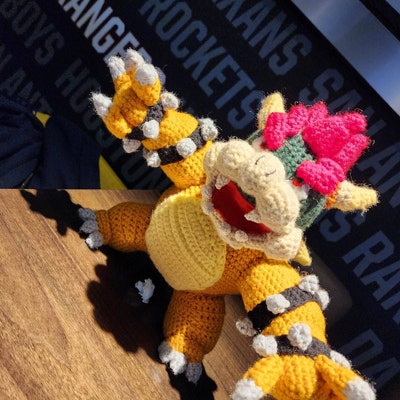 Bowser Crochet Pattern Amigurumi PDF ENGLISH Instructions - Etsy UK