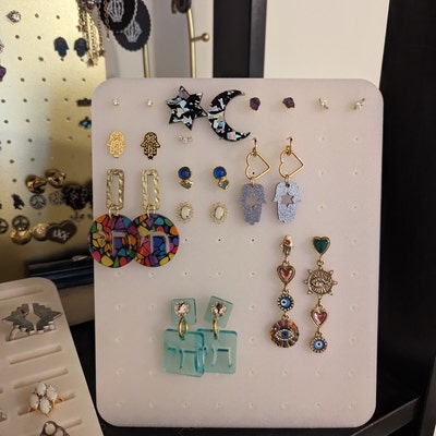 HOOP HANGER™ Hoop & Hook Earring Holder by SS Jewel Tools™ - Etsy