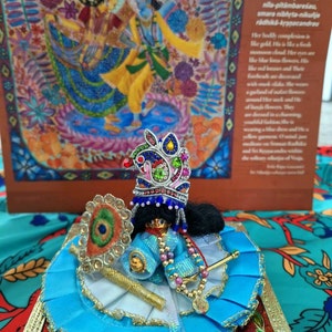 Wooden Boat for Laddu Gopal / Home Decor / Temple Decor / Krishna Leela ...