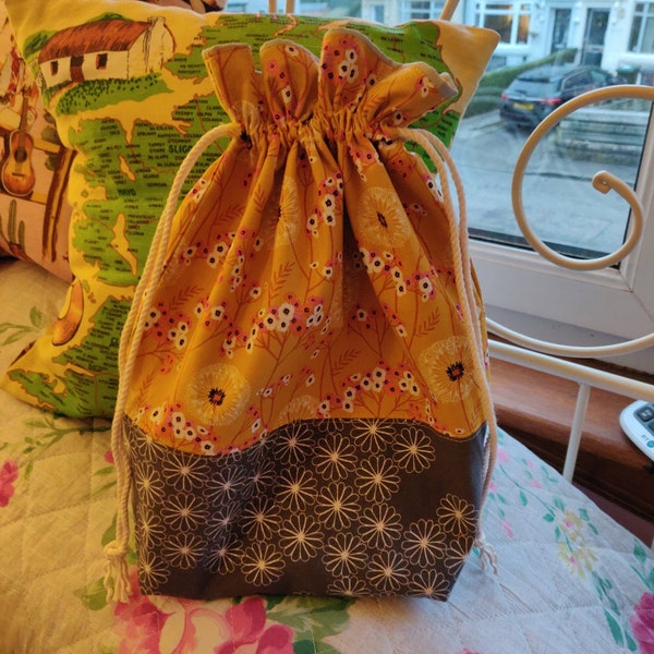 Pippa Drawstring Bag PDF Sewing Pattern / Sewing Tutorial / Knitting ...