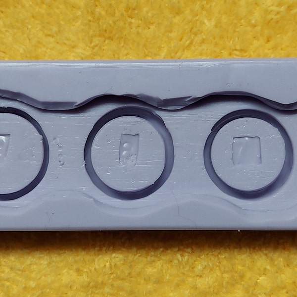 Frame Mold Circle Large Round Frame Silicone Rubber - Etsy