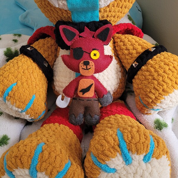 FNAF Mini Lolbit Funtime Foxy Plush - Etsy