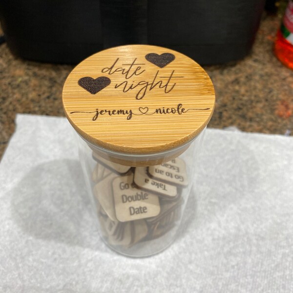 Family Night Jar - Etsy