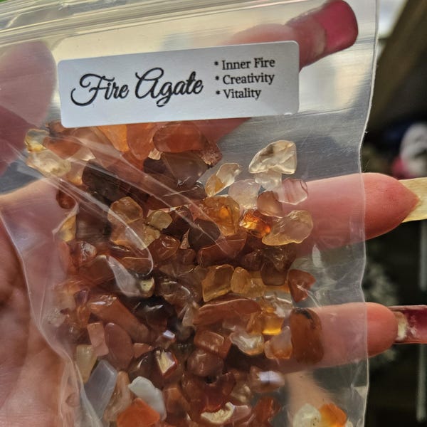 Crystal Chip Bags 4-9mm, 1oz, 2oz, 4oz, 8oz | Gemstone Chips, Crushed ...