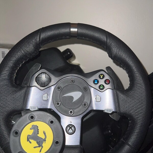 Logo Center Cap & Magnetic Paddle Shifter Mod Bundle for Logitech G29 ...