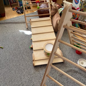 Set of 3 Items: Foldable Triangle Arch Ramp With Slide | Etsy