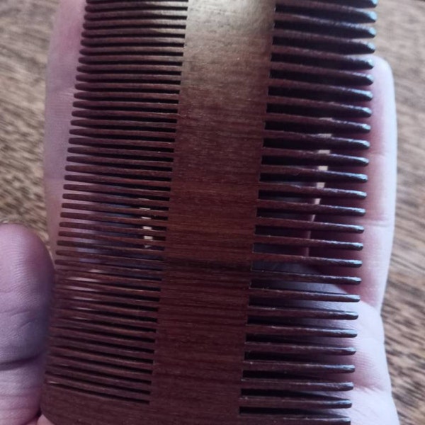 A Fine Double Toothed Historical Comb Fine Gentleman's Comb Natural ...