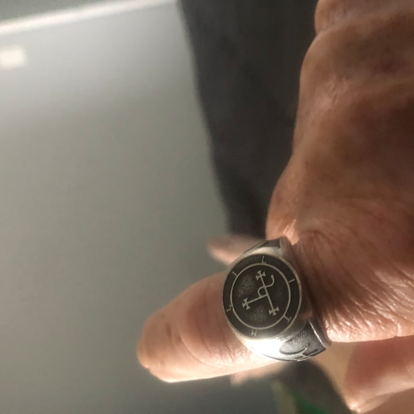 Lilith Sigil Ring | Occult Gothic Witchcraft Jewelry | Witch Rings - Etsy