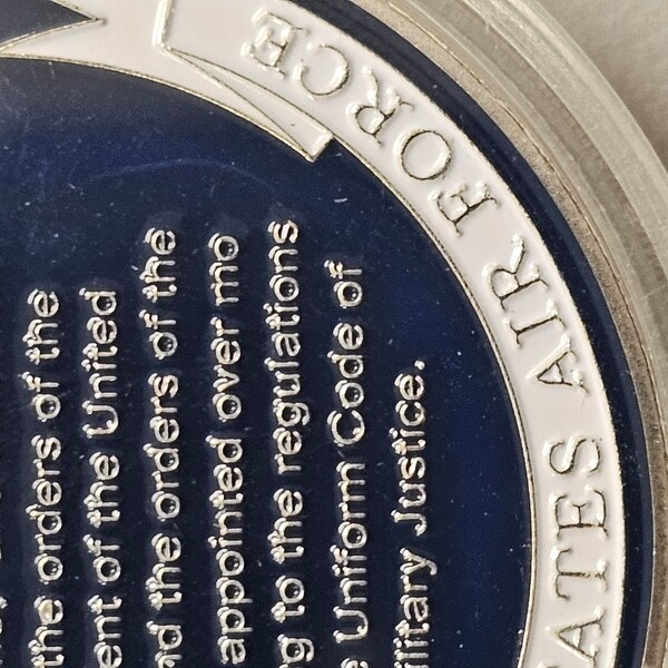 Navy Core Values Challenge Coin - Etsy