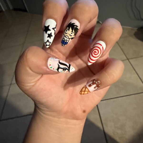 Gojo & Geto Kat-kun Besties | Gojo Satoru | Geto Suguru | Gojo Nails ...