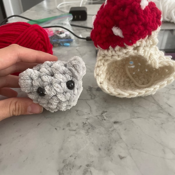 Mouse House Crochet Amigurumi Pattern - Etsy