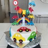 Car Transport Cake Toppers, Traffic Light Cake Toppers, Transport Theme ...